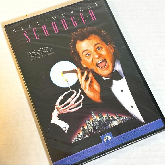 Paramount | Media | New Sealed Scrooged With Bill Murray Widescreen Dvd ...